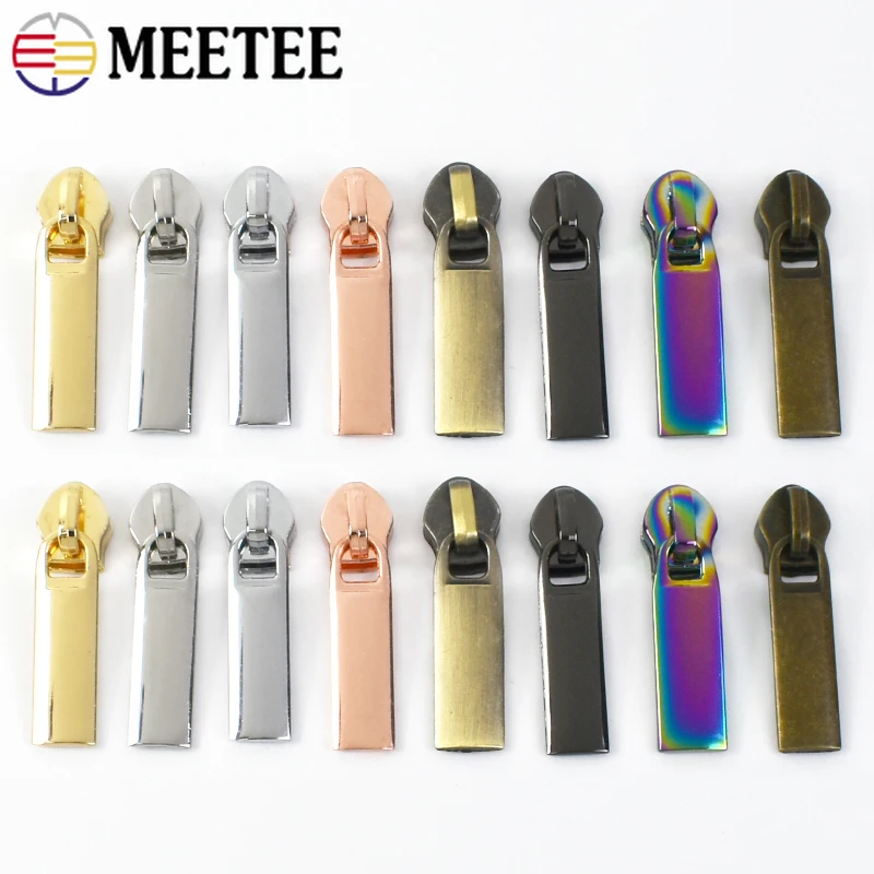 10-20Pcs-3-5-Zipper-Sliders-Pull-for-Nylon-Zips-Tapes-Clothes-Coat ...