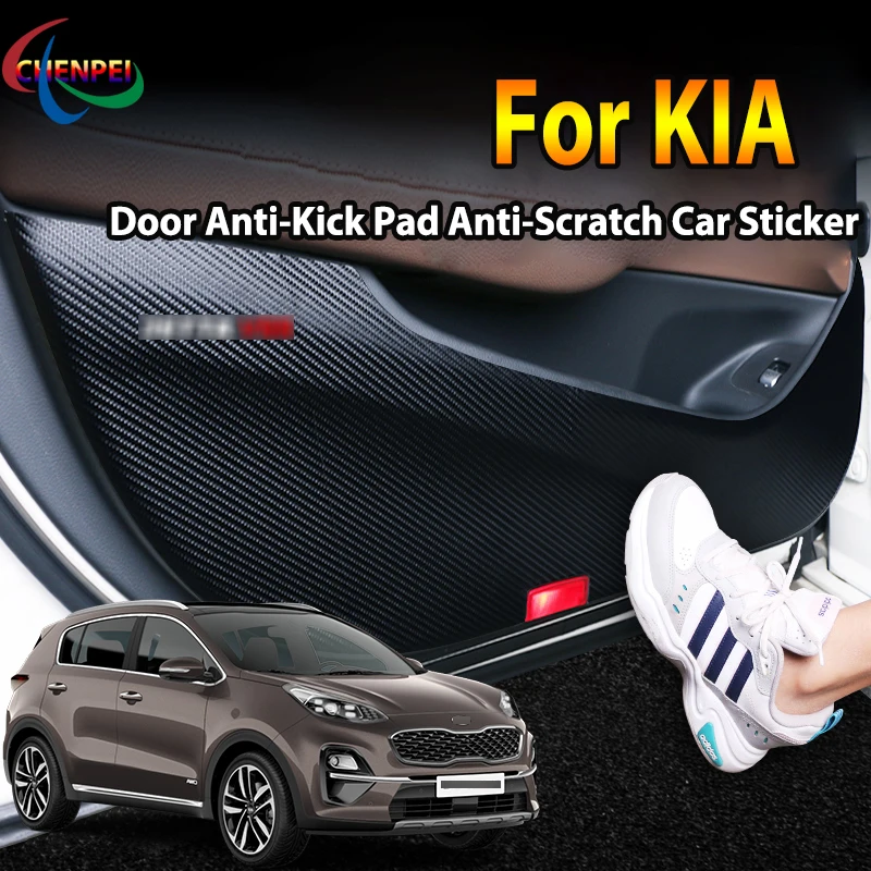 For-KIA-KX5-2016-2021-KX1-2018-2021-Car-Door-Anti-Kick-Pad-Protection ...
