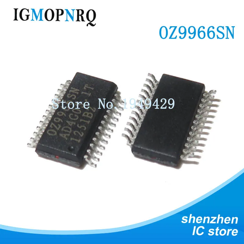 5PCS OZ9938GN OZ9966SN SSOP-24 OZ9938 OZ9966 9938GN 9966SN SSOP NEW LCD ...