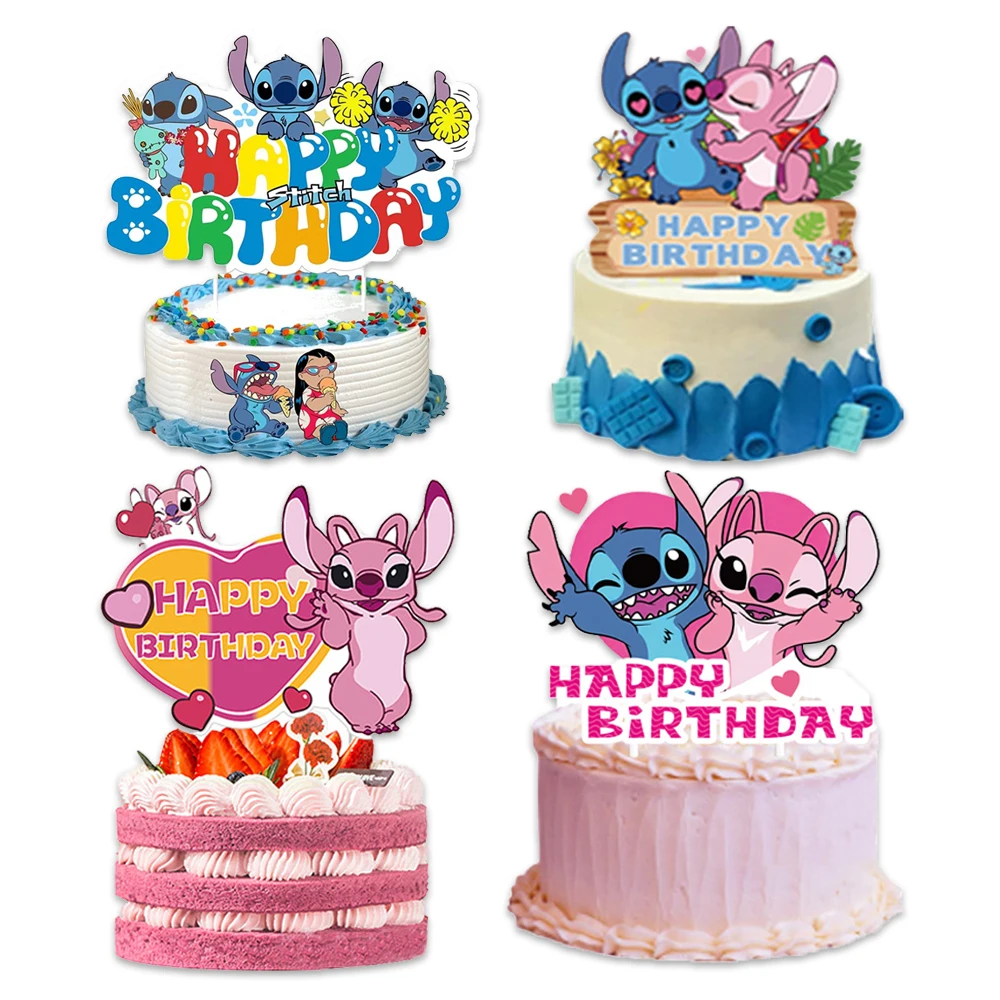 Stitch-Theme-Cake-Decoration-for-Kids-Card-Topper-Cupcake-Picks ...