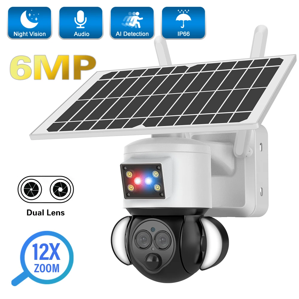 6MP-WiFi-4G-Solar-Camera-Outdoor-Dual-Lens-12X-Zoom-HD-Wireless-Power ...