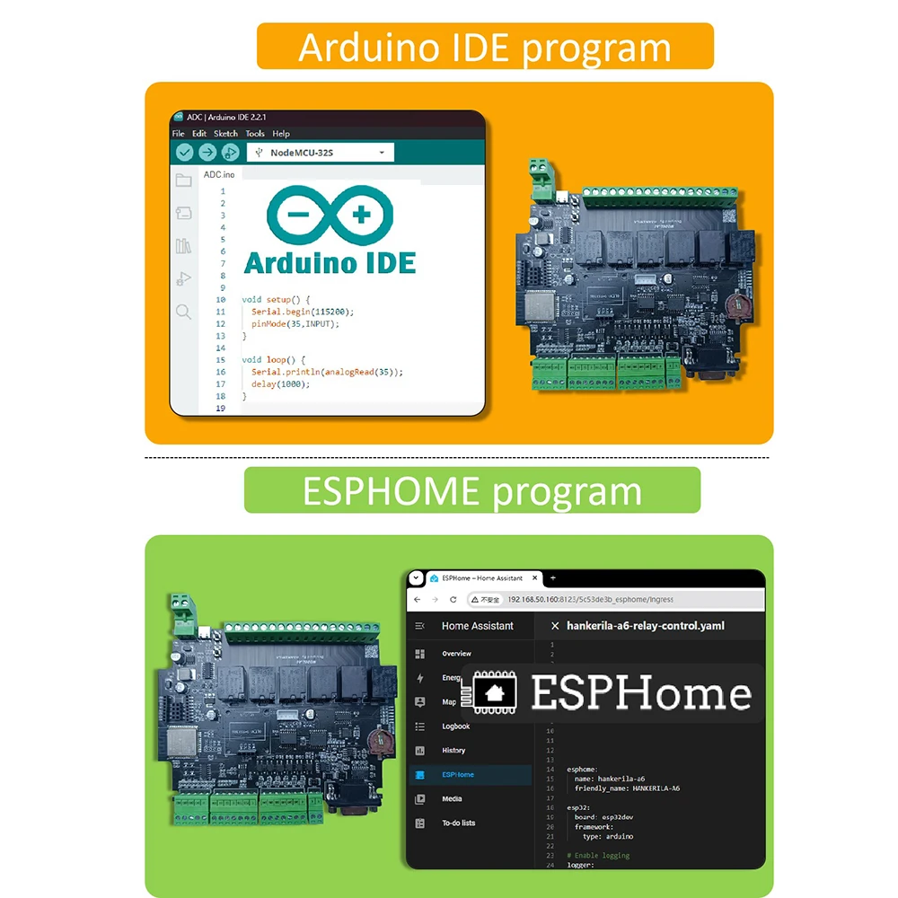 Esphome-Relay-Board-Enables-ARDUINO-IDE-Programming-and-ESPhome-programming-provide-All-kinds-of ...