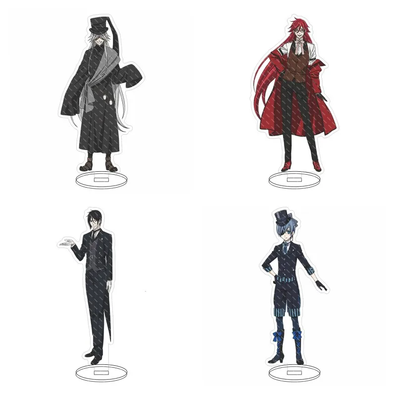 Black Butler Japan Anime Figure under taker Acrylic Stands Grell ...