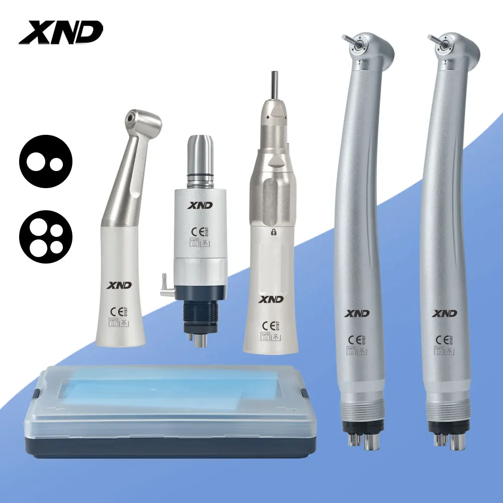 XND-Dental-Handpiece-Set-2PCS-Dental-High-Speed-Low-Speed-Handpiece-Kit ...