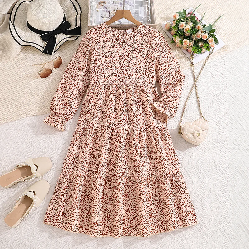 Kids-Casual-Dress-for-Girls-Clothes-2024-New-Autumn-Winter-Children ...