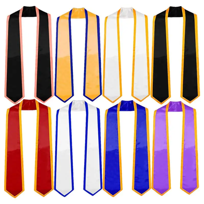 Women-Men-Graduation-Stole-With-Classical-Trim-For-Adult-College ...