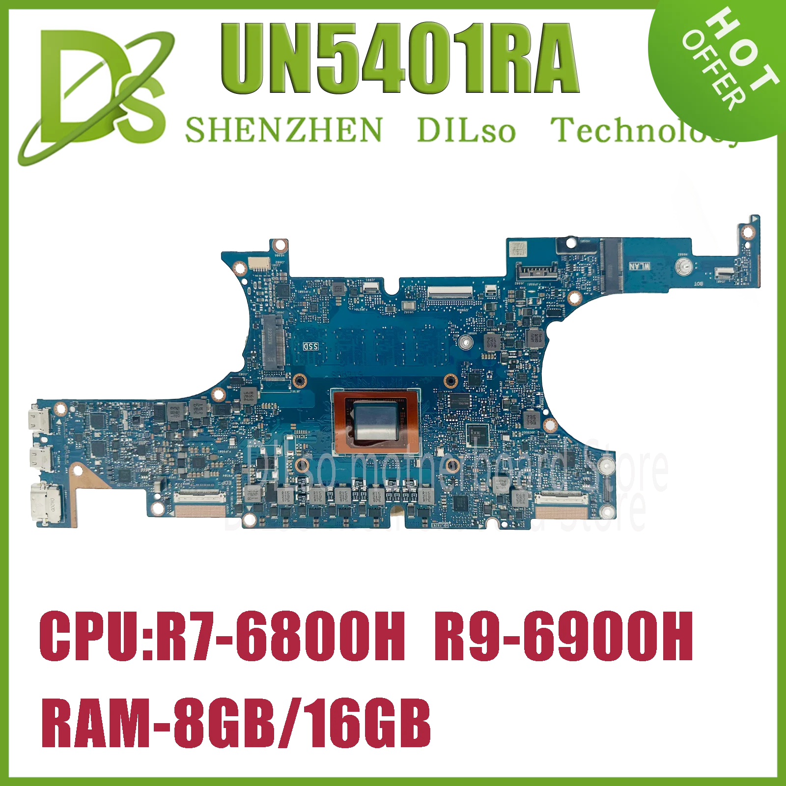 KEFU UN5401RA Mainboard is suitable For ASUS UN5401 UM5401RA BM5401RA ...
