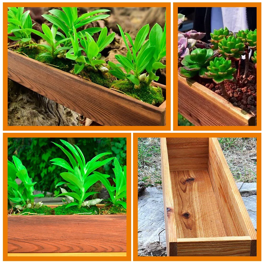 Wood Flower Box Long-lasting – The Gardening Joy