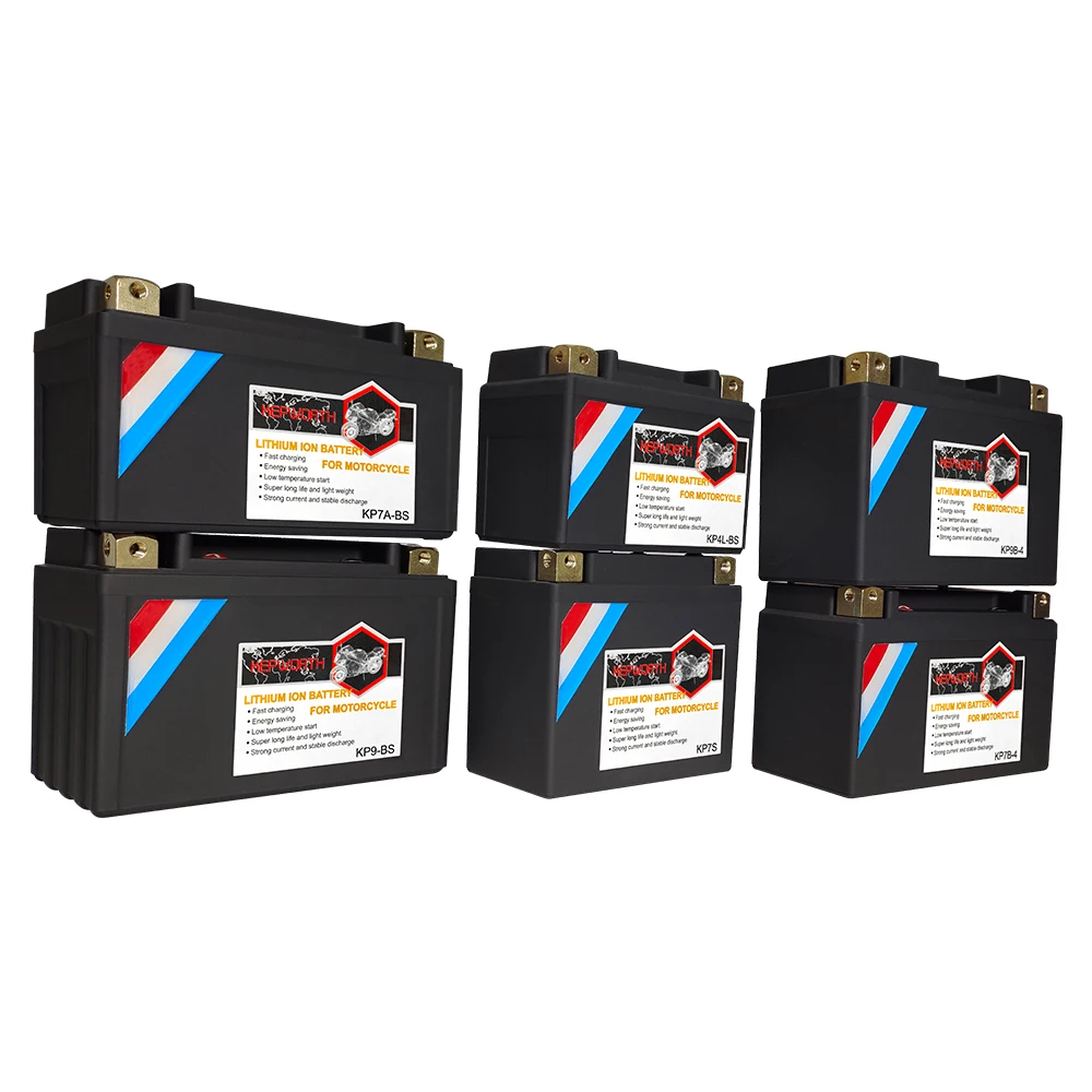 12V Motorcycle LFP Starter Battery 6Ah 8Ah CCA 420A 480A LiFePO4 ...