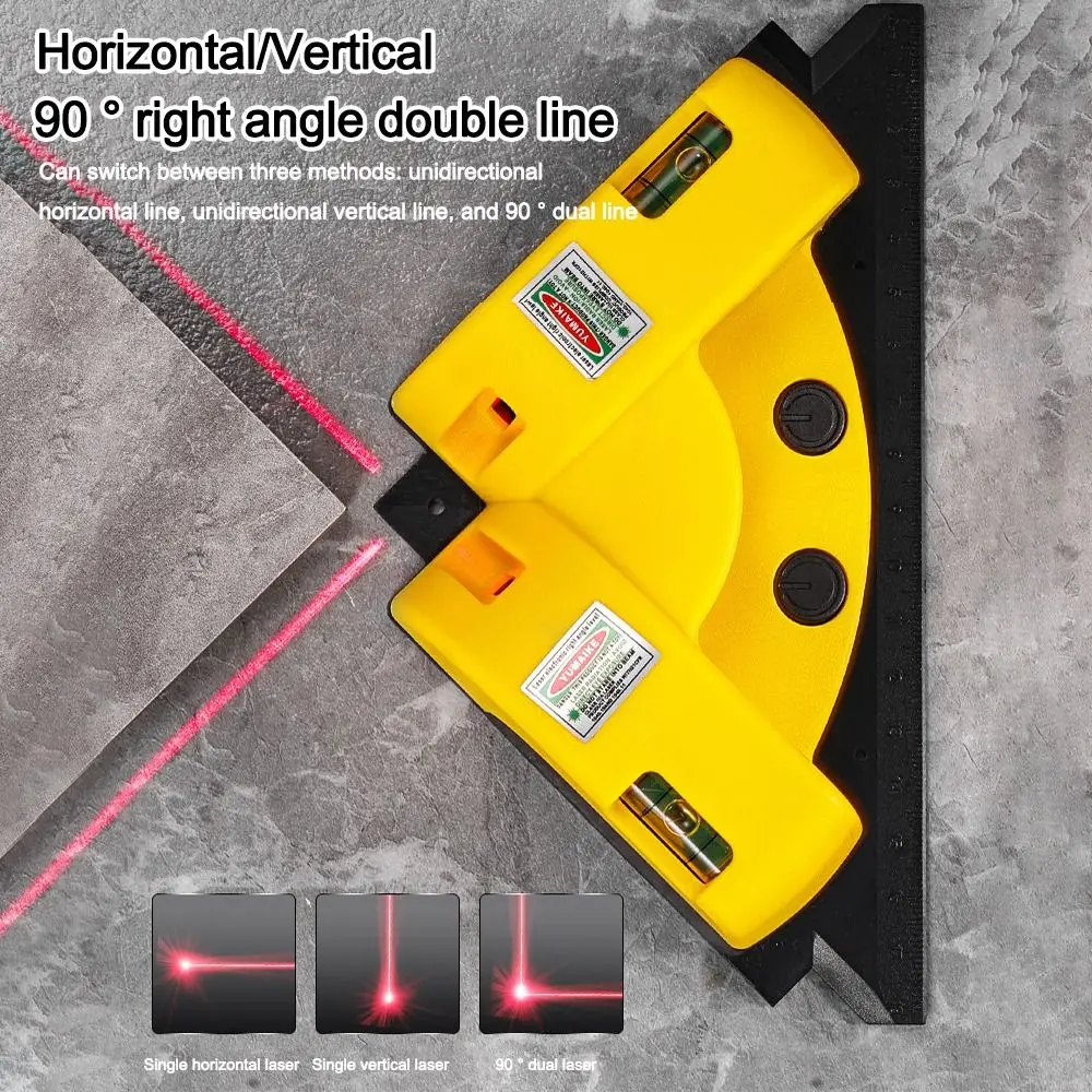 High Quality 90° Infrared Laser Level Rechargeable High Accuracy Laser ...