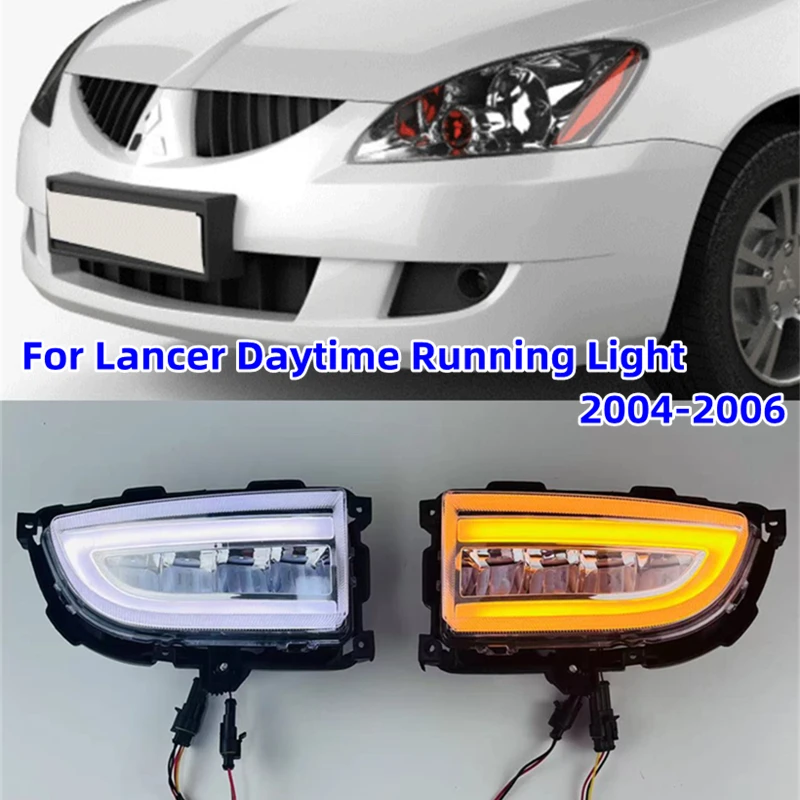 LED-DRL-for-Mitsubishi-Lancer-2004-2005-2006-Daytime-Running-Light ...
