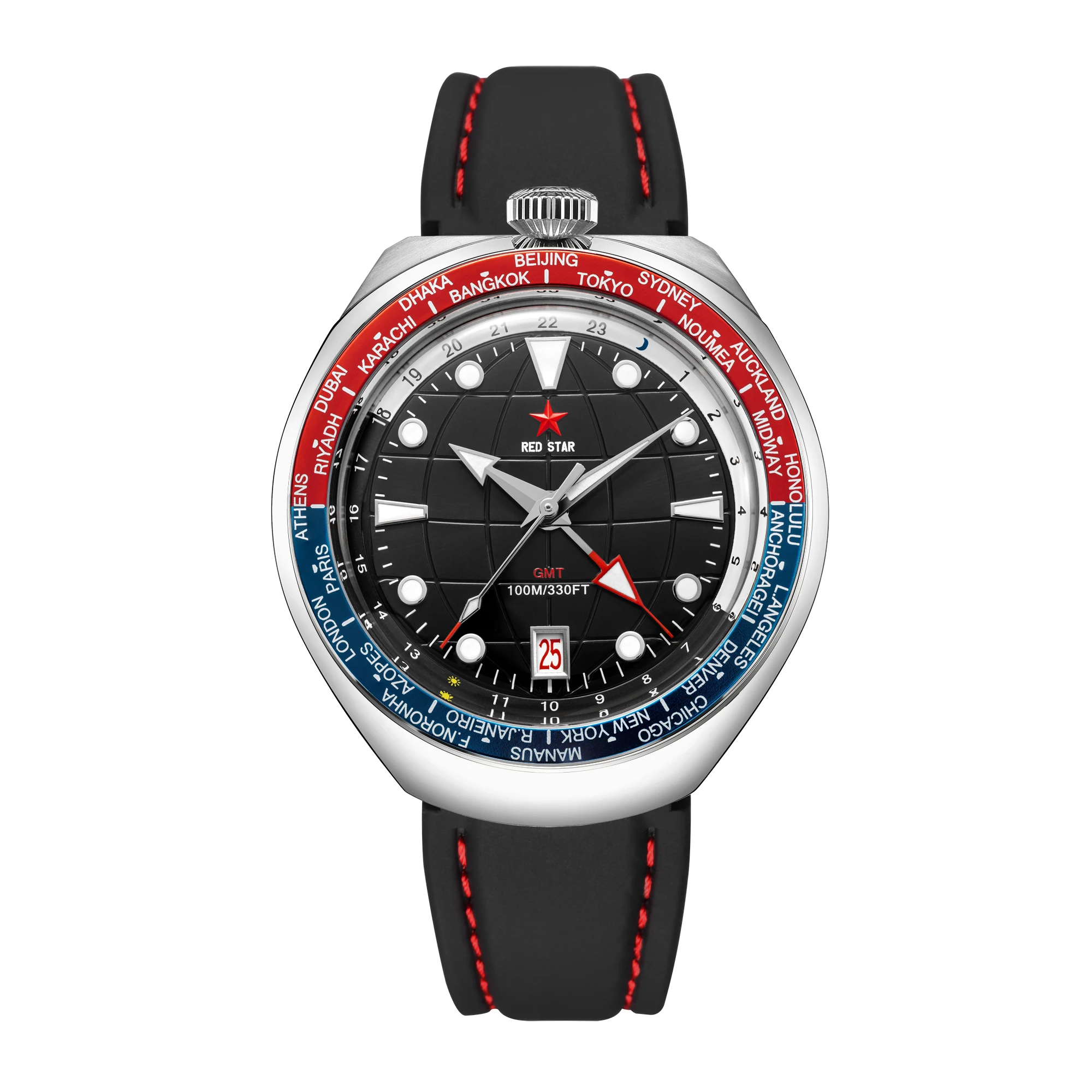 RED-STAR-42mm-New-BullHead-100m-Diving-Automatic-Mechanical-Watches ...