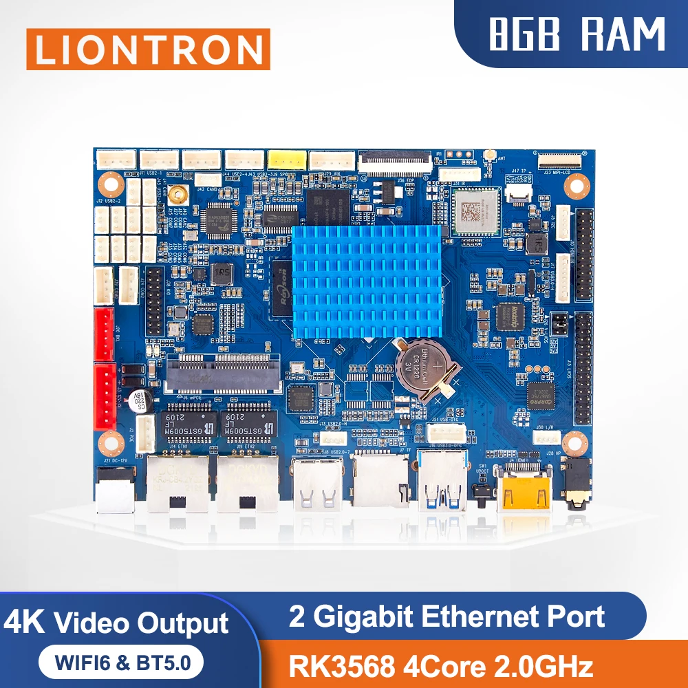 Liontron-Single-Board-Computer-RK3568-Rockchip-Develop-Board-Arm-lvds-android-linux-motherboard ...
