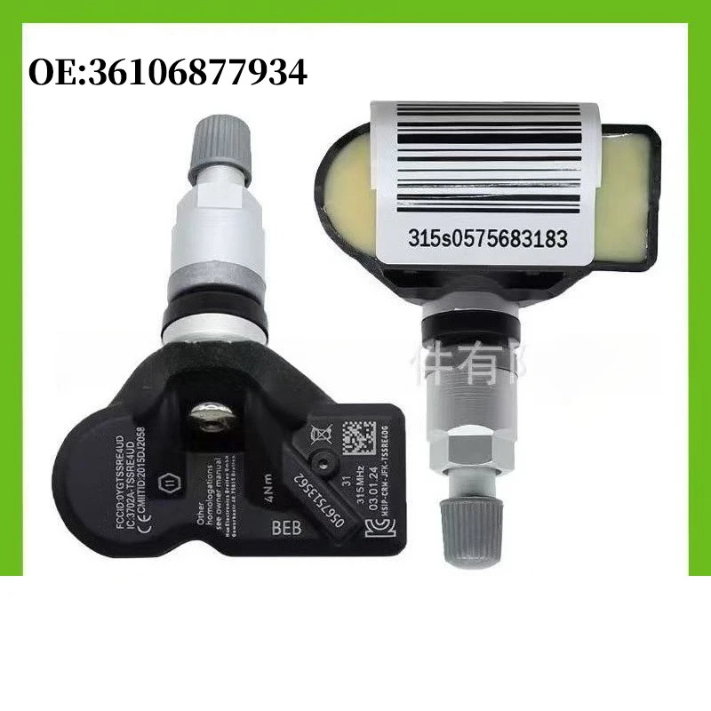 36106877934 1/4pcs tpms Tire Pressure Sensor 315MHz For BMW ALPINA for ...
