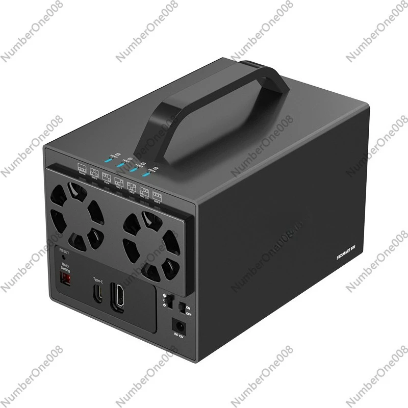 MAIWO 4-Bay External Hard Drive Enclosure, 3.5" USB 3.0 SATA HDD SSD ...
