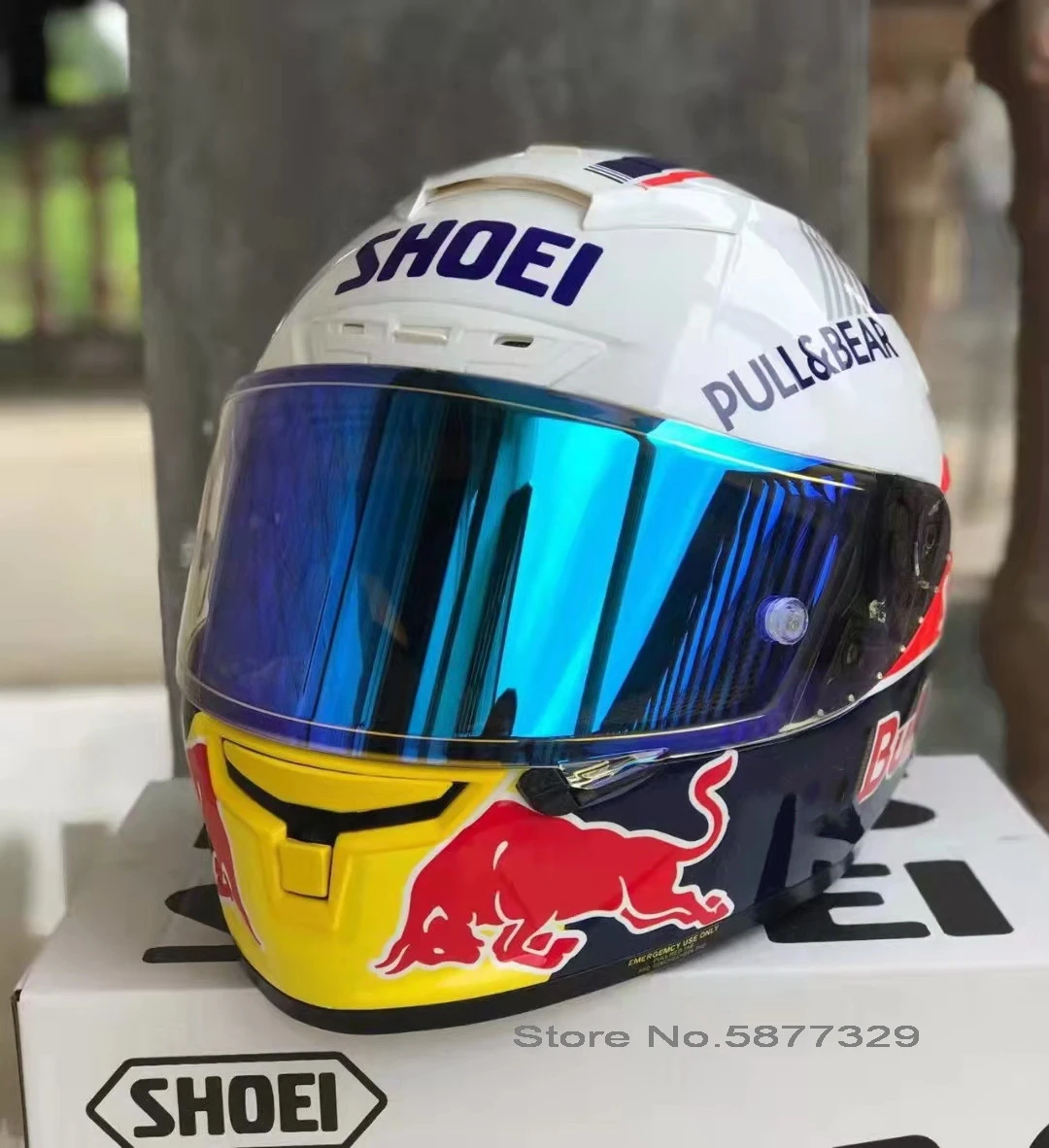 New Red Full Face Helmet Street Racing Motorcycle Helmet Casco De ...