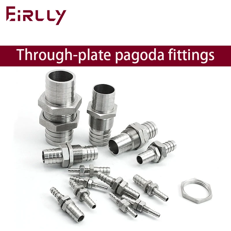 304-stainless-steel-pipe-fittings-water-gas-hoses-barbs-partitions-and ...