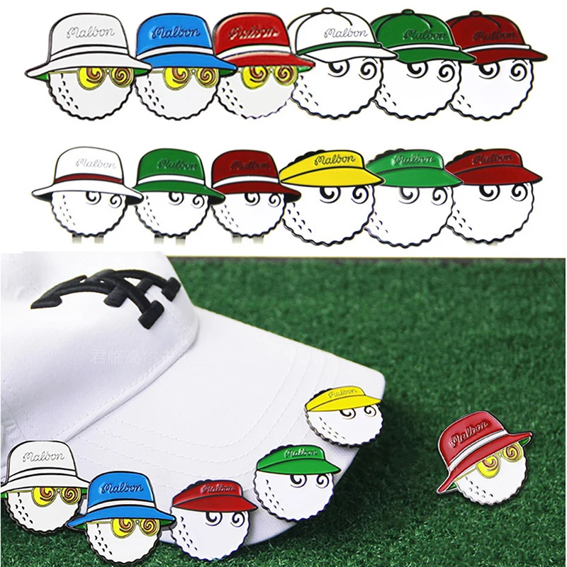 1pc Golf Cap Clips Mark Golf Ball Position Removable Golf Hat Metal ...