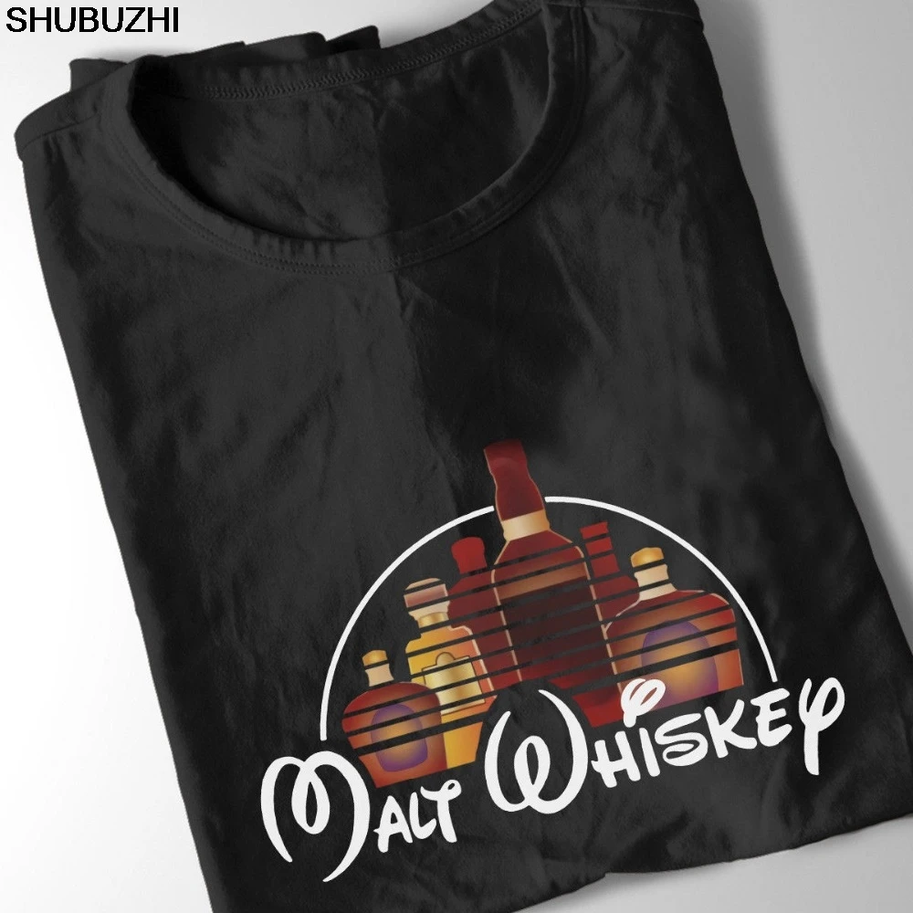 Malt Whiskey T-Shirt Malt Whisky Walt Mix Whiskey Lovers Black New ...