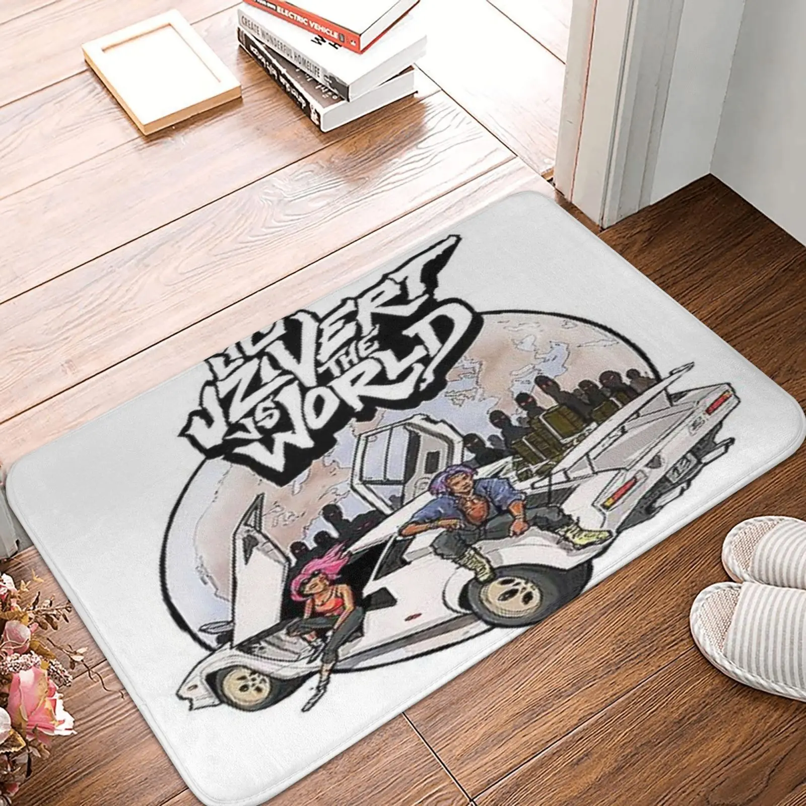 Lil Uzi Huan Teng Living Room Decoration Aesthetic Rugs Polyester ...