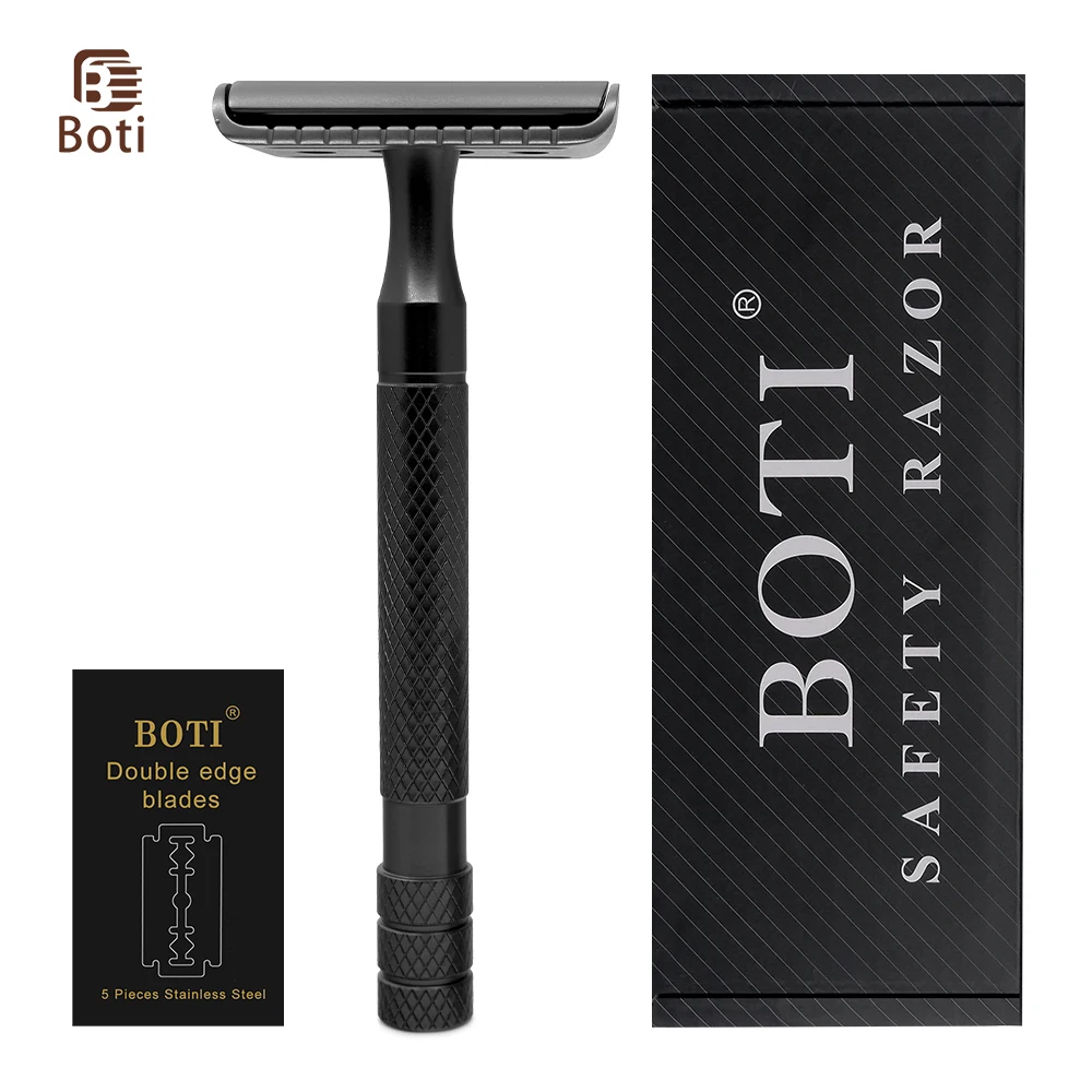 Boti Razor Classic Double Edge Safety Razor for Men's Shaving&Women's ...
