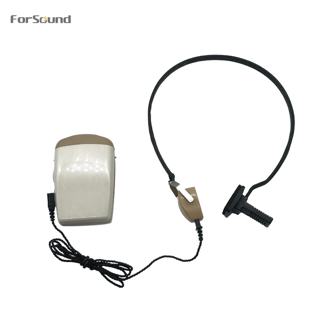 3Pin Bone Conductor Hearing Aid Good as BAHA Siemens Pocket Hearing Aid ...