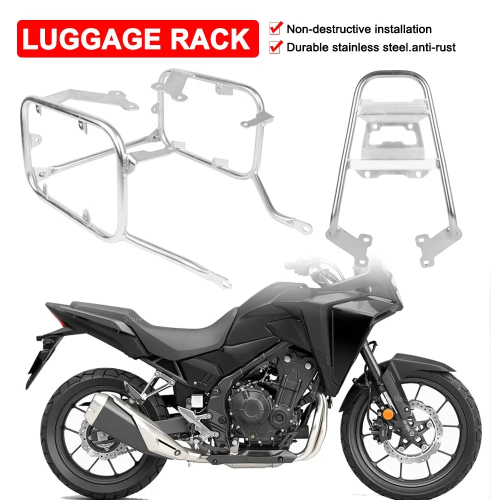 Stainless-Steel-Luggage-Rack-For-Honda-NX400-NX-400-2023-2024 ...