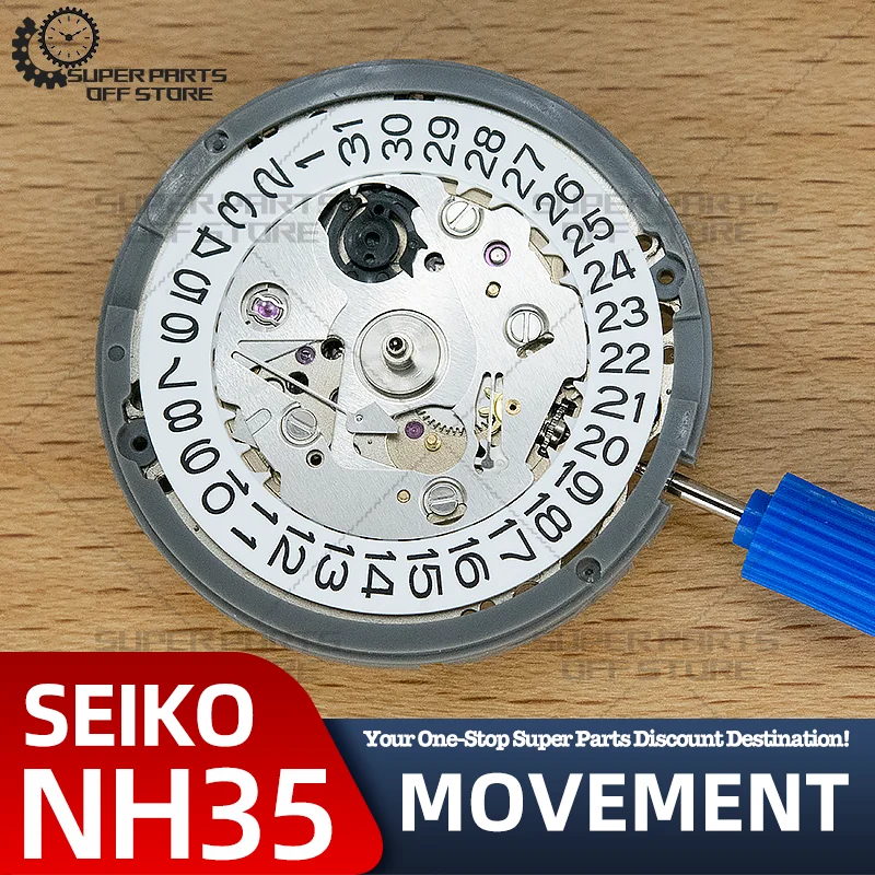 Japan-NH35-Watch-movement-accessories-brand-new-mechanical-NH35a ...