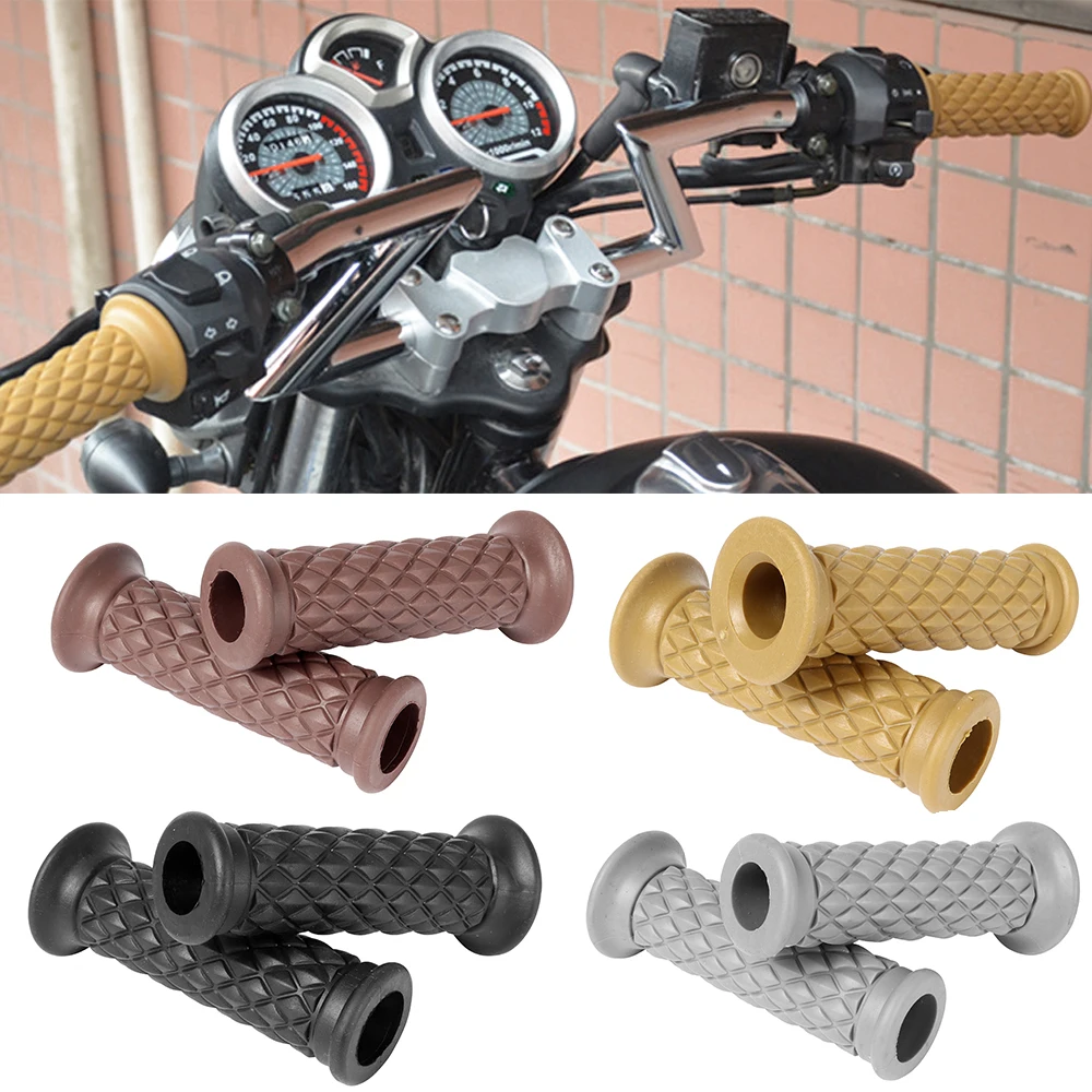 Motorrad-lenker-2-St-ck-7-8-22mm-Moto-Griffenden-plus-Lenker-Handgriff ...