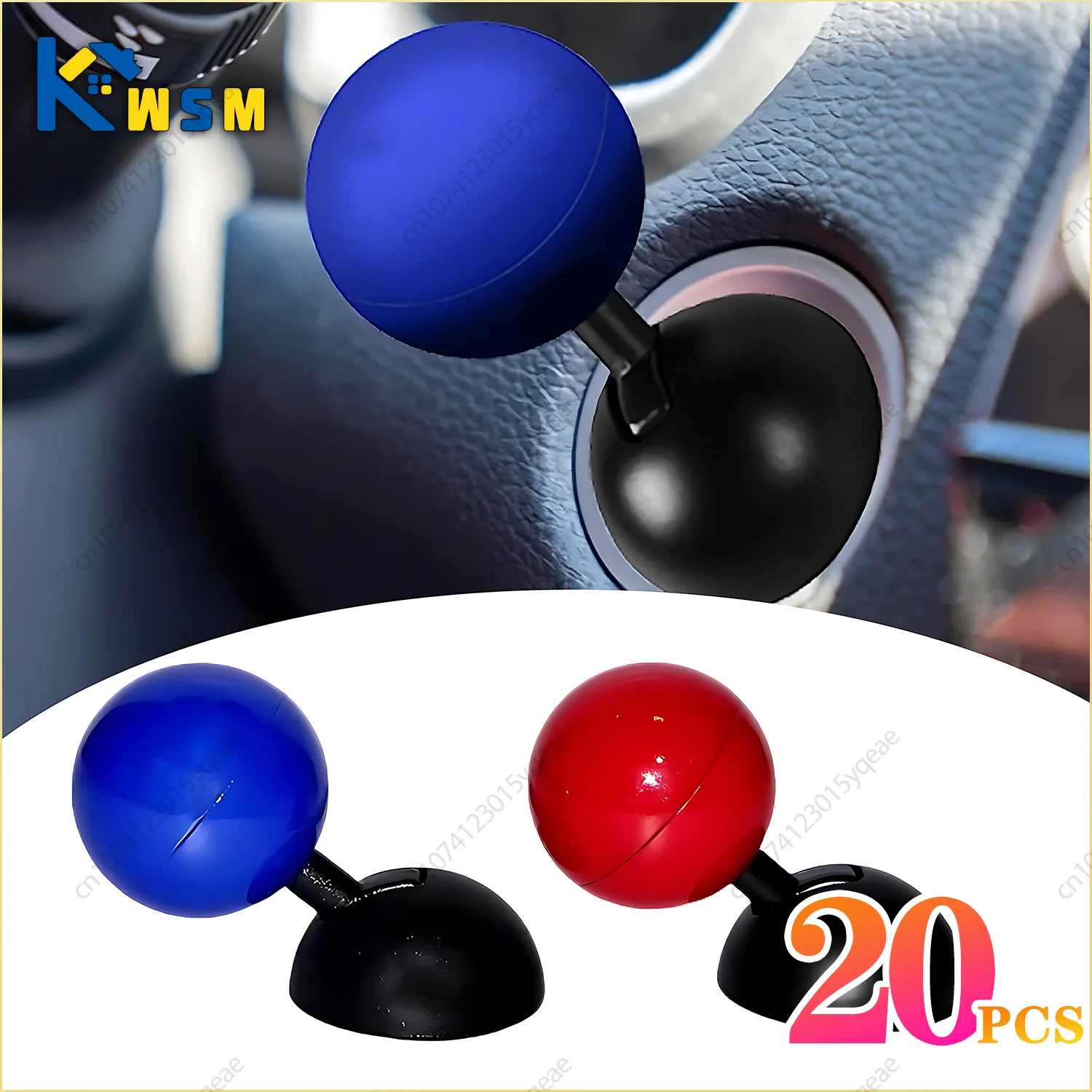 20PCS-Car-One-Touch-Start-Button-Rocker-Push-Button-Cover-Car-Start ...