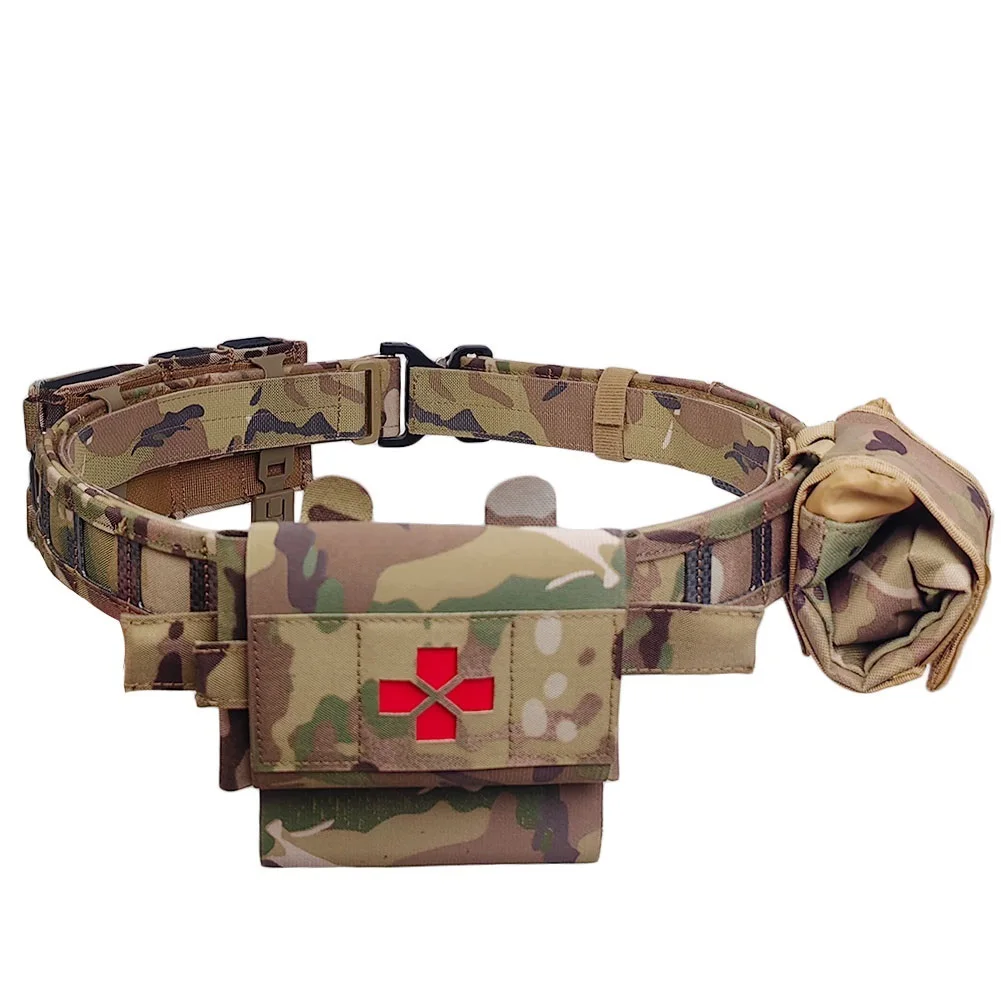 Tactical-Modular-Belt-Set-with-IFAK-Medical-Pouch-Dump-Pouch-5-56-9mm ...
