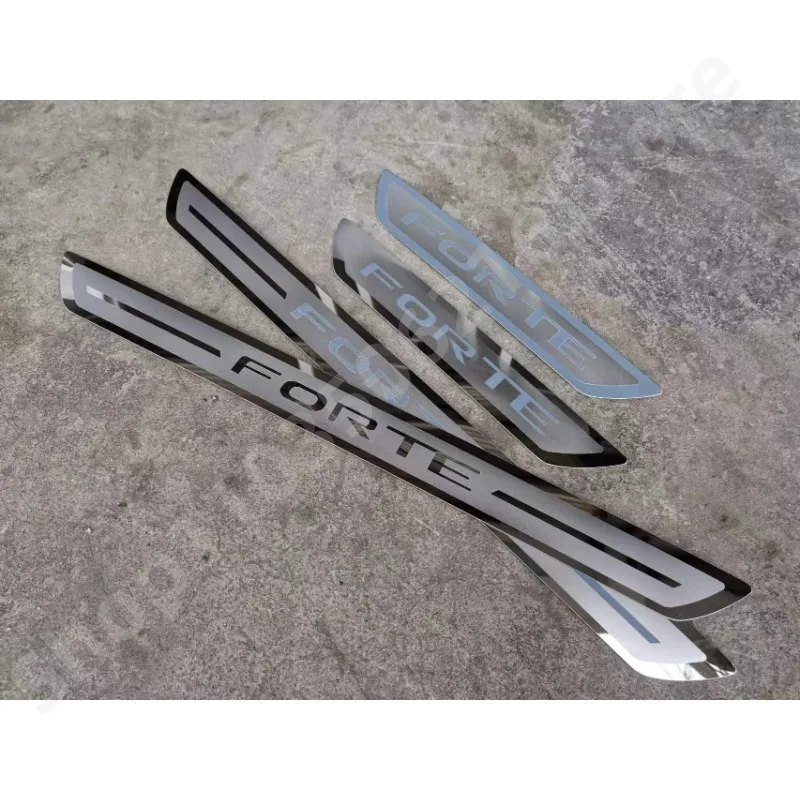 for-KIA-Forte-2009-2010-2011-2023-Door-Sill-Scuff-Plate-Guard-Stainless ...