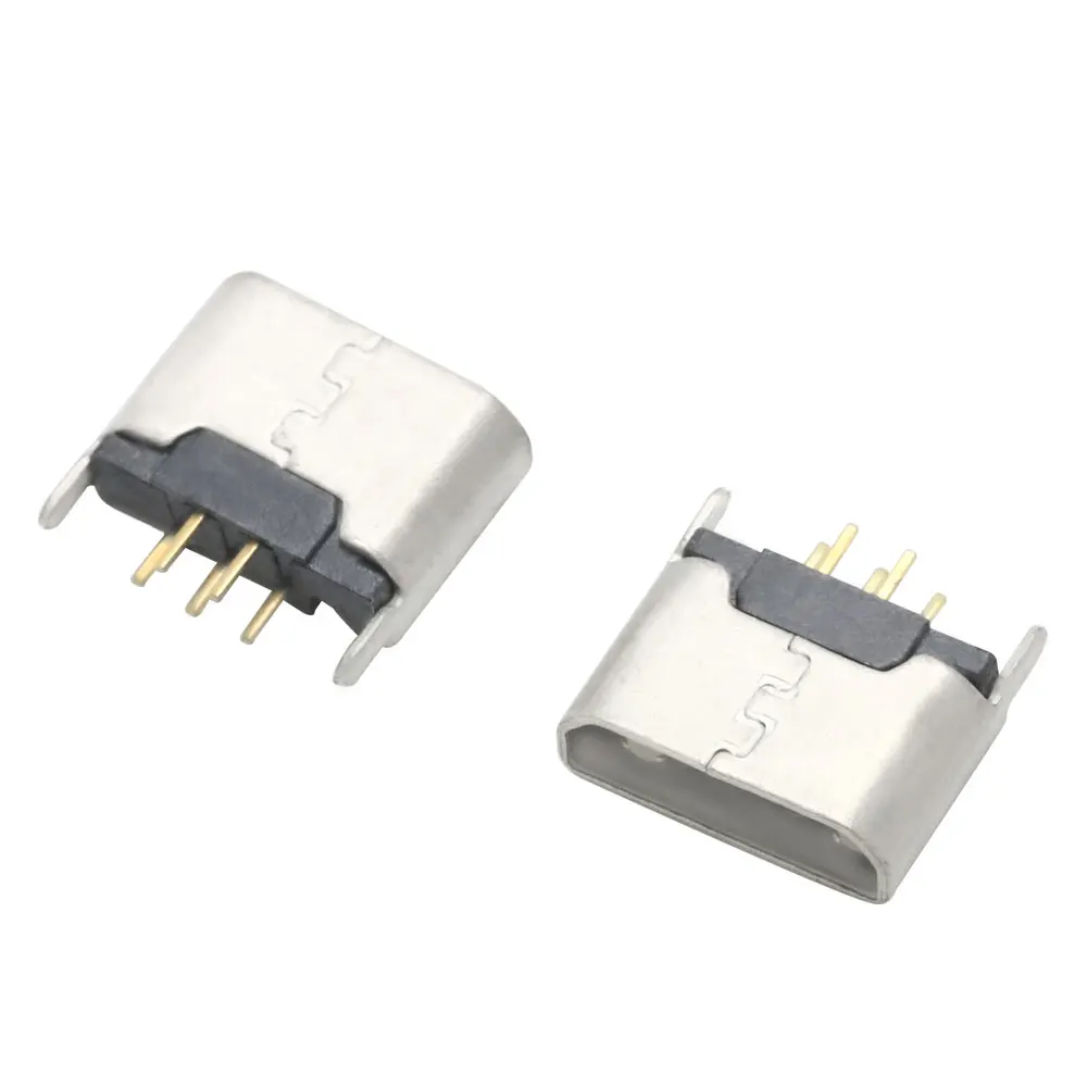 Puerto de carga con conector micro USB 2P 5P, base de carga, DIP SMD ...