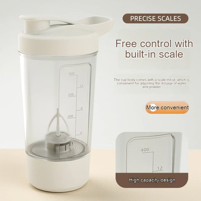 USB-Electric-Protein-Shaker-Bottle-Portable-1200mAh-Rechargeable ...