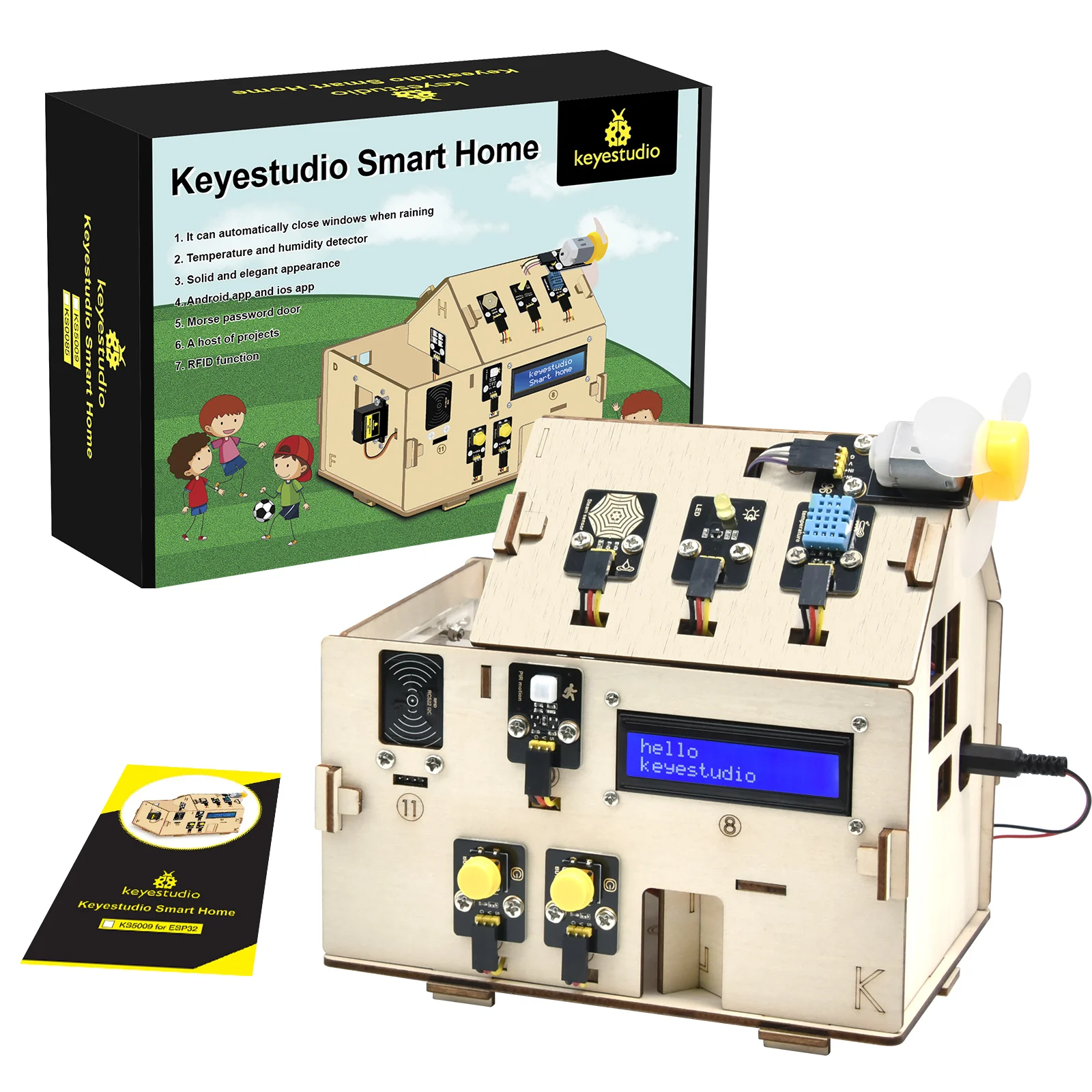 Keyestudio-Kit-de-iniciaci-n-para-Arduino-ESP32-juego-educativo-STEM ...
