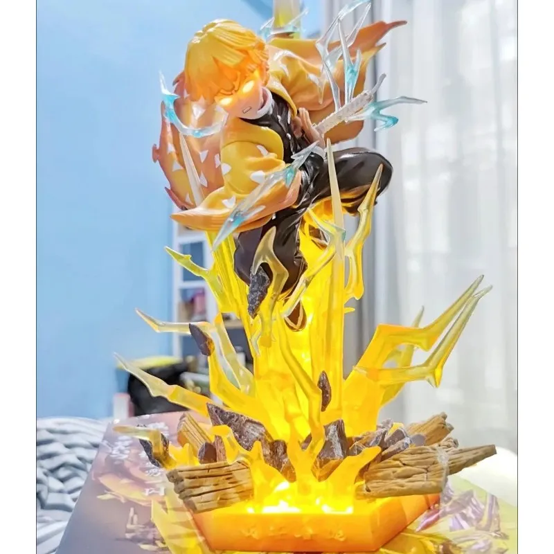 Demon-Slayer-Agatsuma-Zenitsu-Pvc-Action-Figures-Thunderclap-And-Flash ...