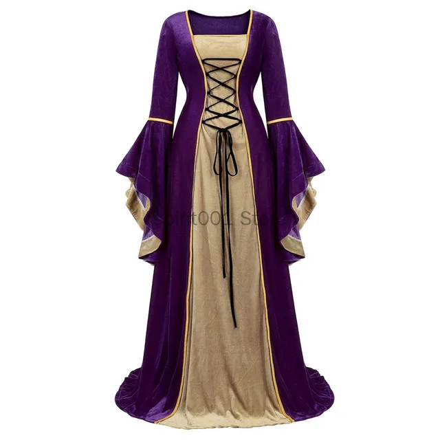 Elf Ears Renaissance Medieval Dress For Women | Velvet Victorian Gothic ...