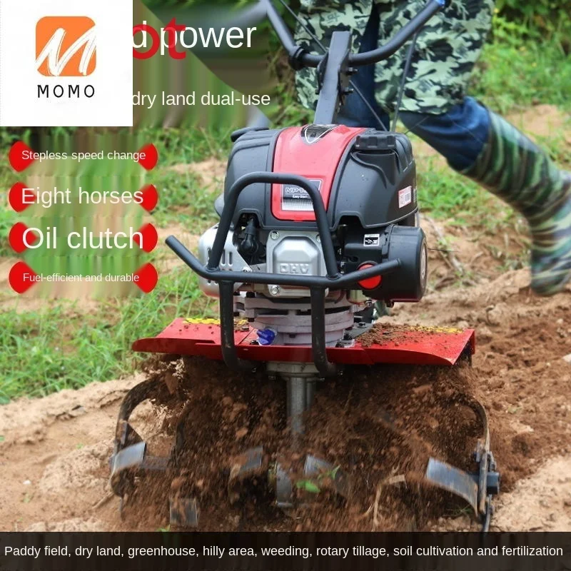 Mini-Tiller-Small-Multi-Functional-New-Agricultural-Ditcher-Gasoline ...