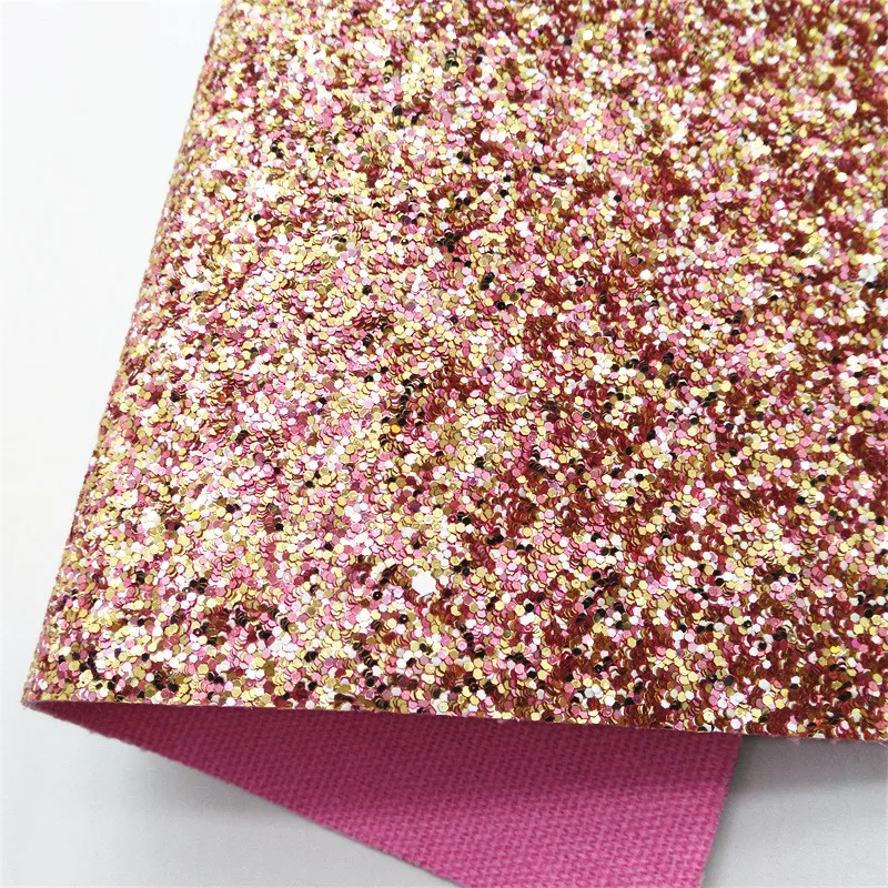 Rose Gold Glitter Paper