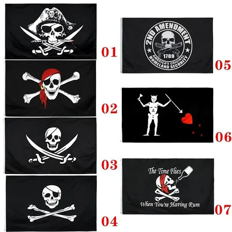 One Piece Logo Flag Ace