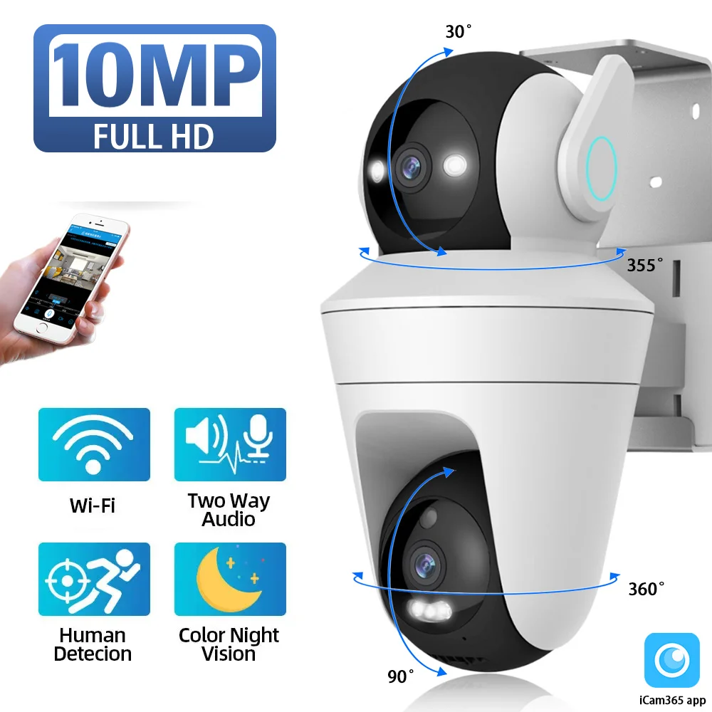 Smart-WiFi-Security-Camera-Outdoor-Dual-PTZ-Control-10MP-Dual-Lens-360 ...