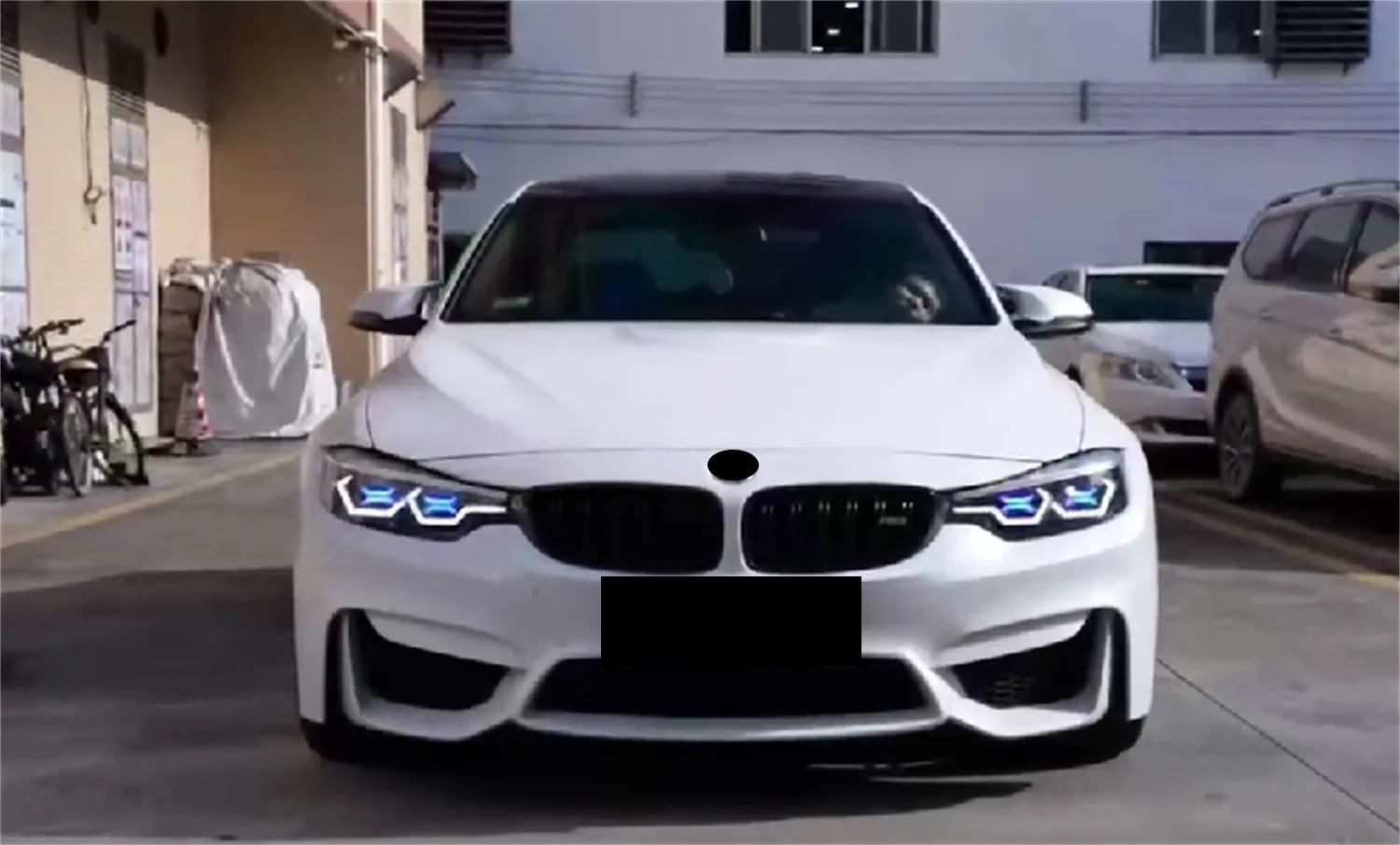 Car-Led-Headlight-for-BMW-M3-M4-F80-F82-OSS-Daytime-Running-DRL ...