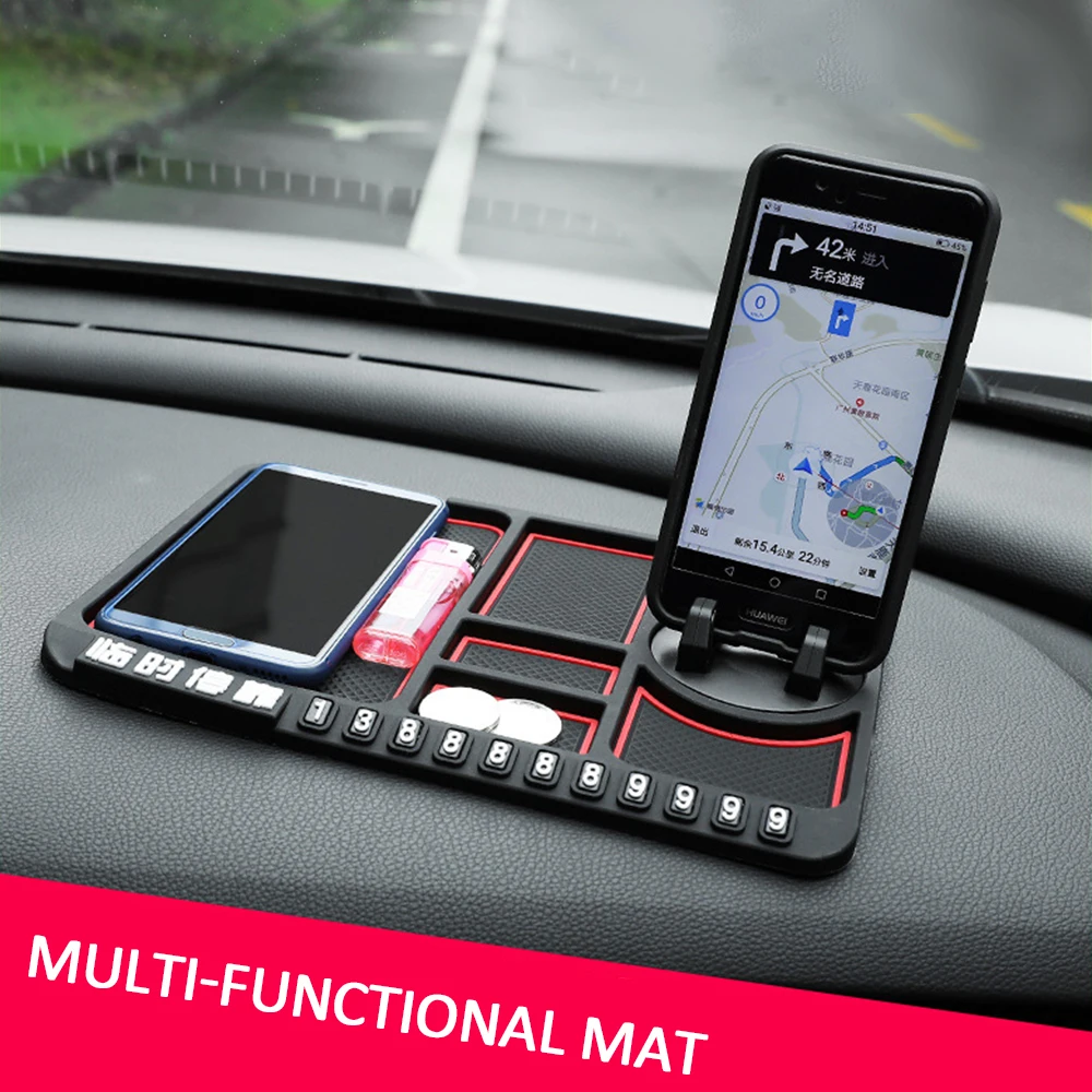 Multi-Functional-Car-Anti-Slip-Mat-Auto-Phone-Holder-Non-Slip-Sticky ...