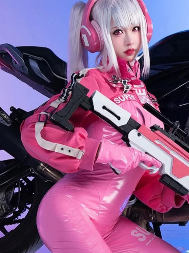 GameThe-of-Goddess-Victory-Nikki-Alice-Cosplay-Pink-Jumpsuit-Set ...