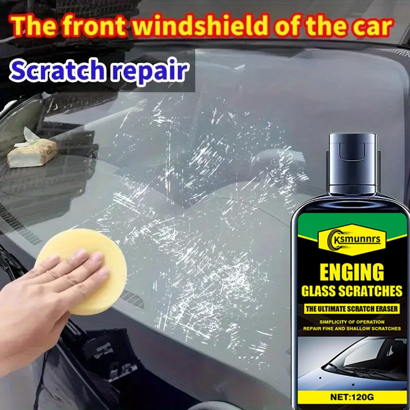 Universal glass scratch polishing paste - car windshield polishing ...
