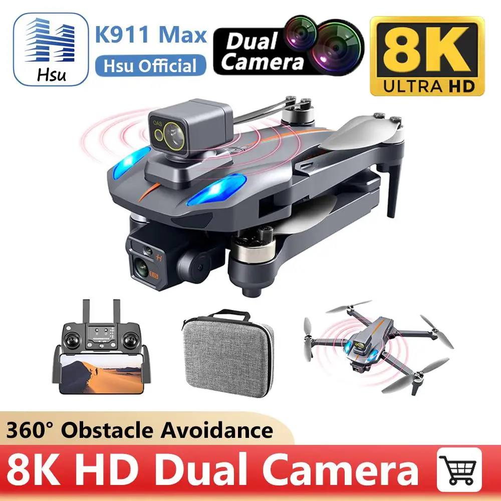 Hot-K911-MAX-GPS-Drone-4K-Professional-Obstacle-Avoidance-8K-DualHD-Camera-Brushless-Motor ...