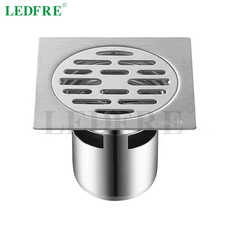 304-Stainless-Steel-Floor-Drain-DN75-Deep-Water-Seal-Large-Displacement ...