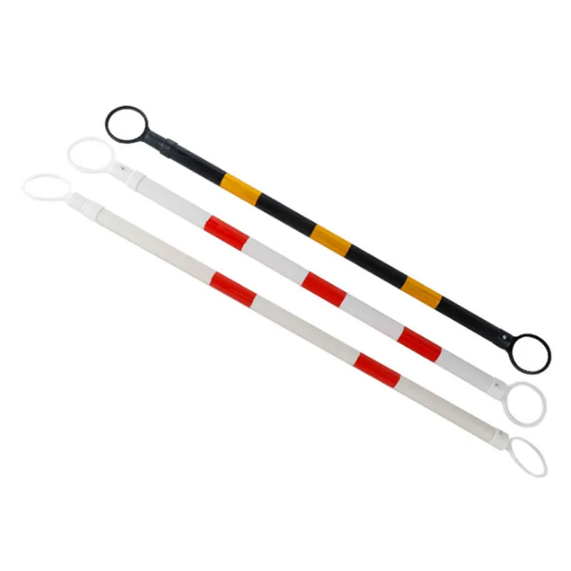 KOOJN-Isolation-Pole-Barrier-PVC-Reflective-Red-and-White-Plastic ...