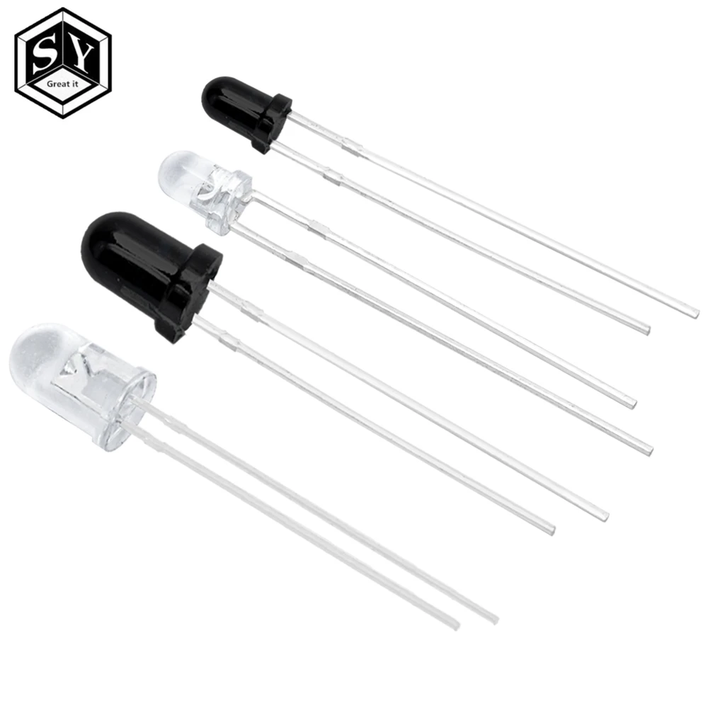 10pairs-3mm-5mm-940nm-LEDs-Infrared-Emitter-and-IR-Receiver-Diode ...