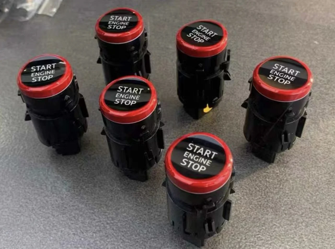 New-Red-Start-Stop-Button-Engine-Switch-For-For-Audi-A6L-C8-A7 ...